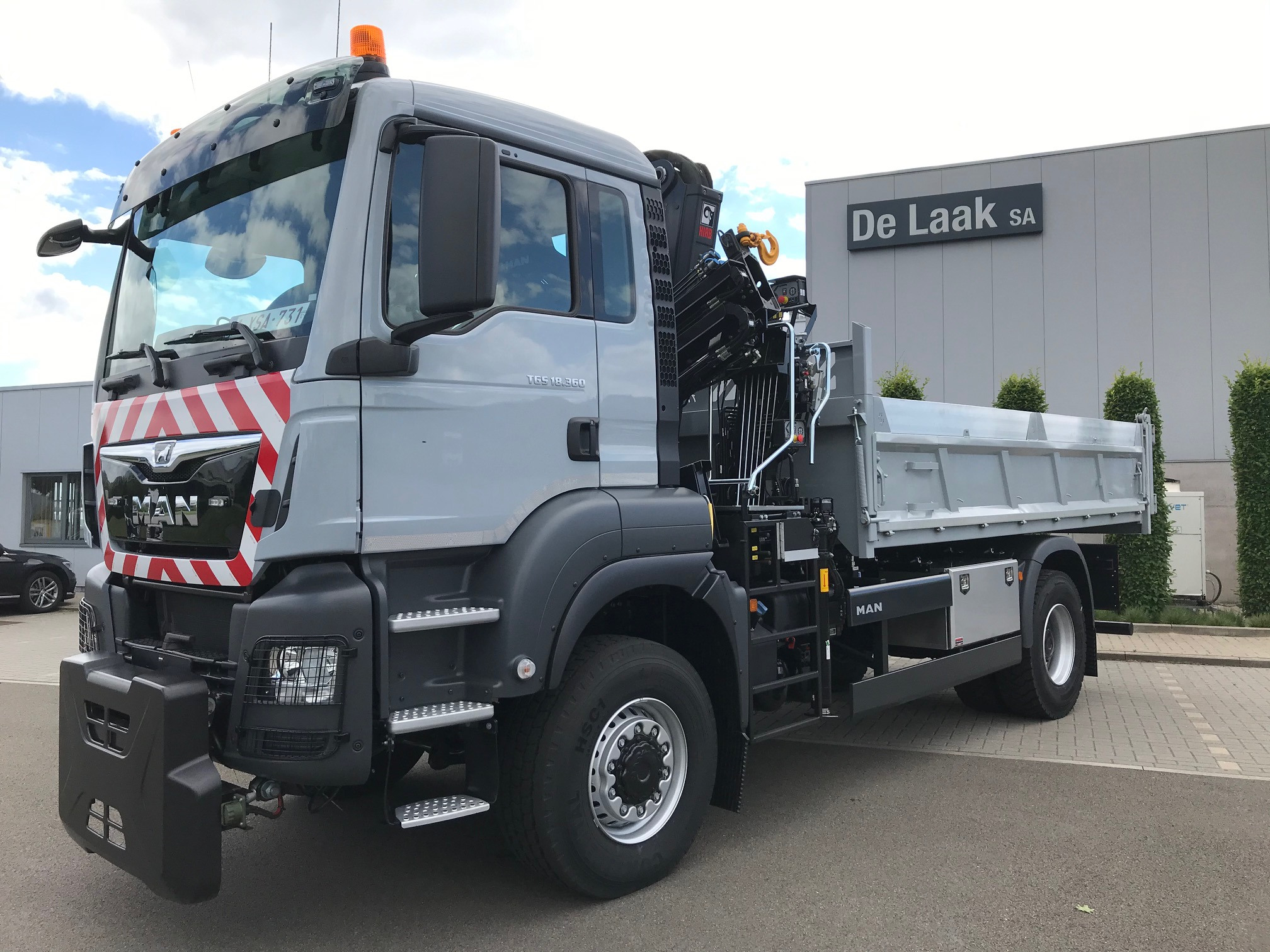 MAN Liège › MAN TGS 18.360 4x4 BB cabine M pour Ville de Liège à Liege