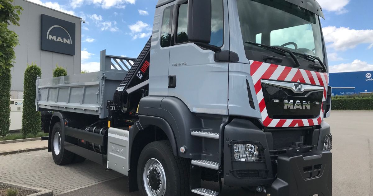 MAN Liège › MAN TGS 18.360 4x4 BB cabine M pour Ville de Liège à Liege