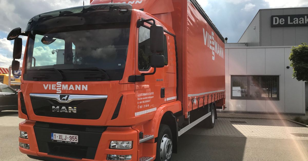 MAN Liège › MAN TGM 12.250 4X2 BL L pour Corman Califice à Henri Chapelle